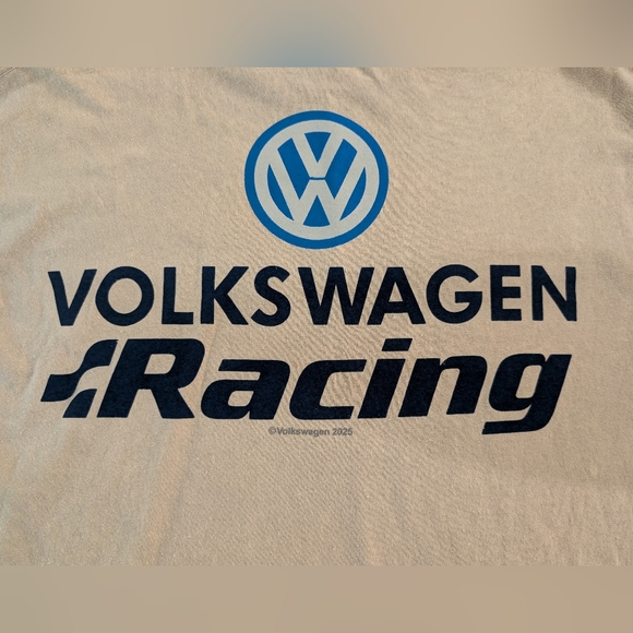 Volkswagen | Shirts | Volkswagen Racing Tshirt L | Poshmark